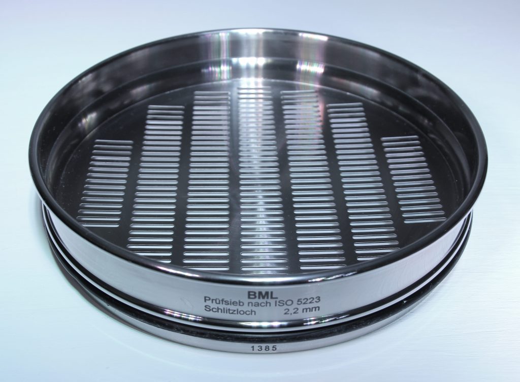 SL22 | Analysensiebe | Blau-Metall